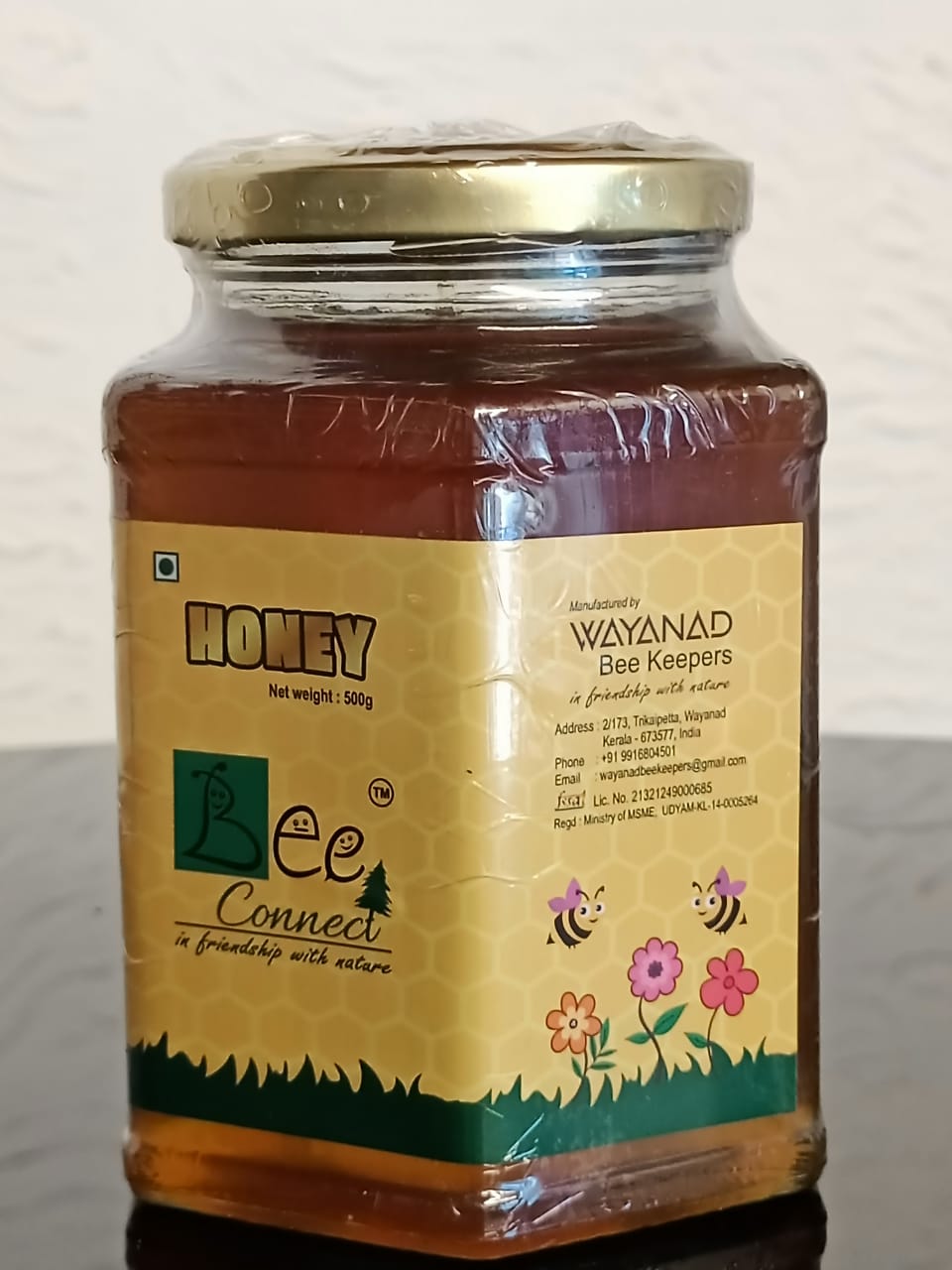 FRESH HONEY - Glass Bottle